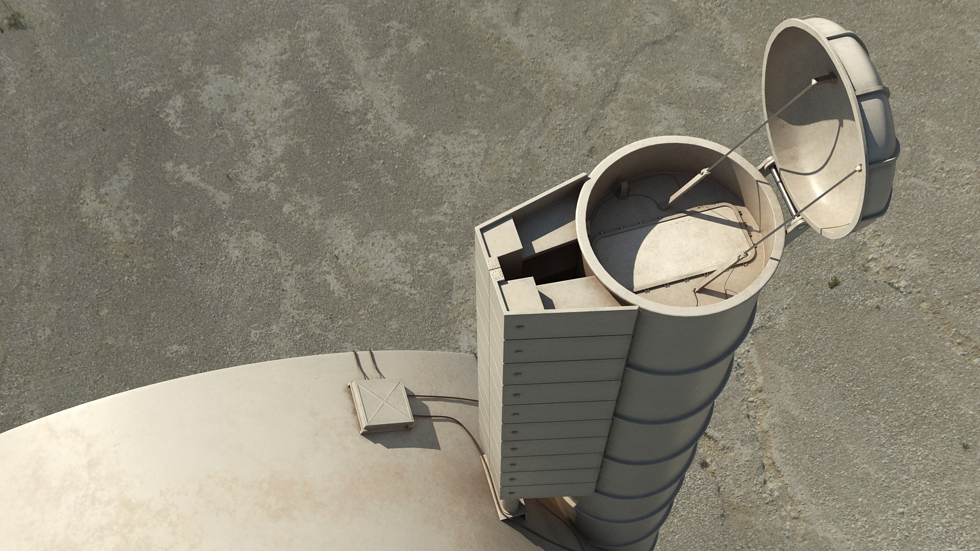 SpinLaunch Space Launch System 3D - TurboSquid 2120044