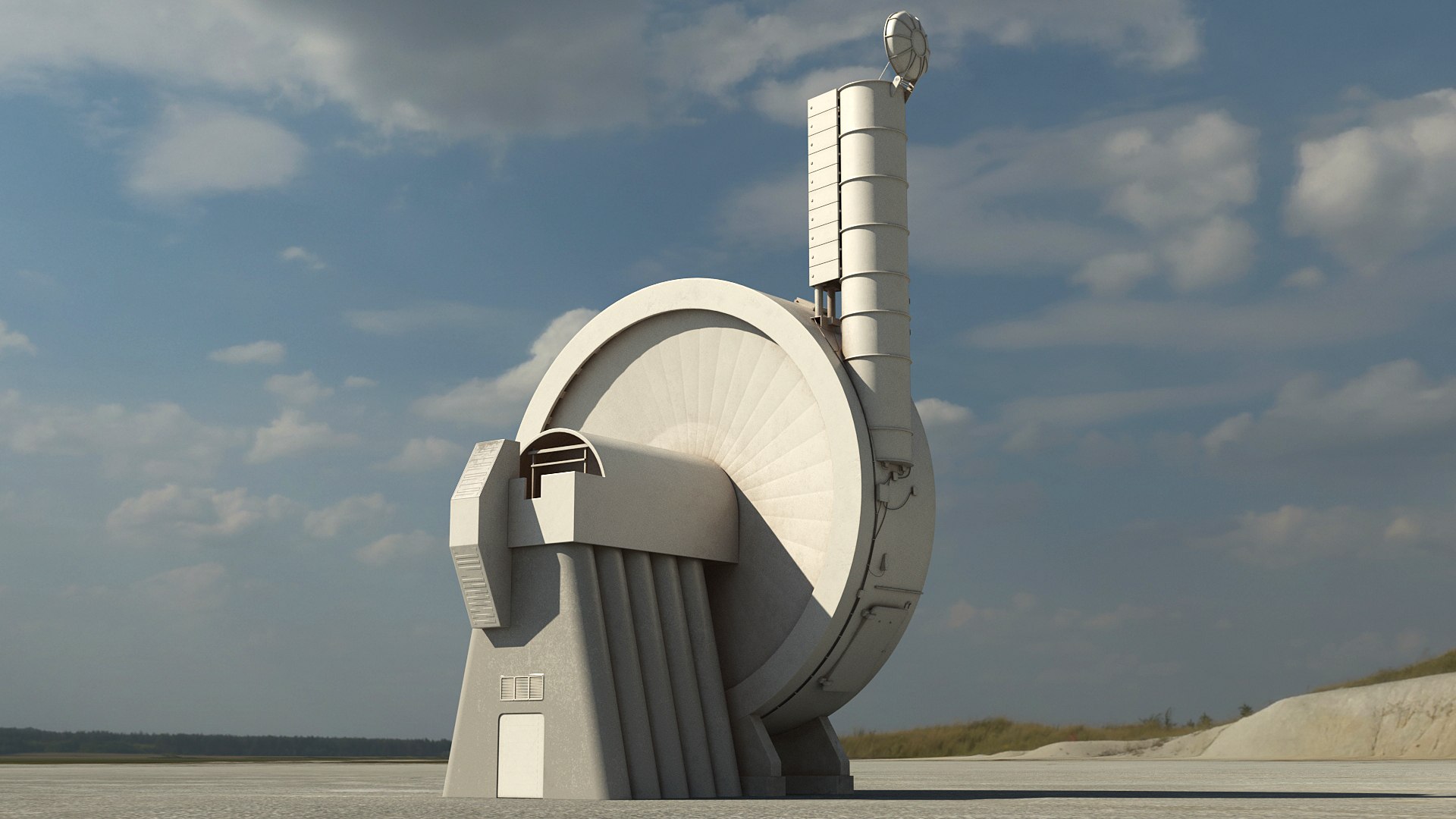 SpinLaunch Space Launch System 3D - TurboSquid 2120044