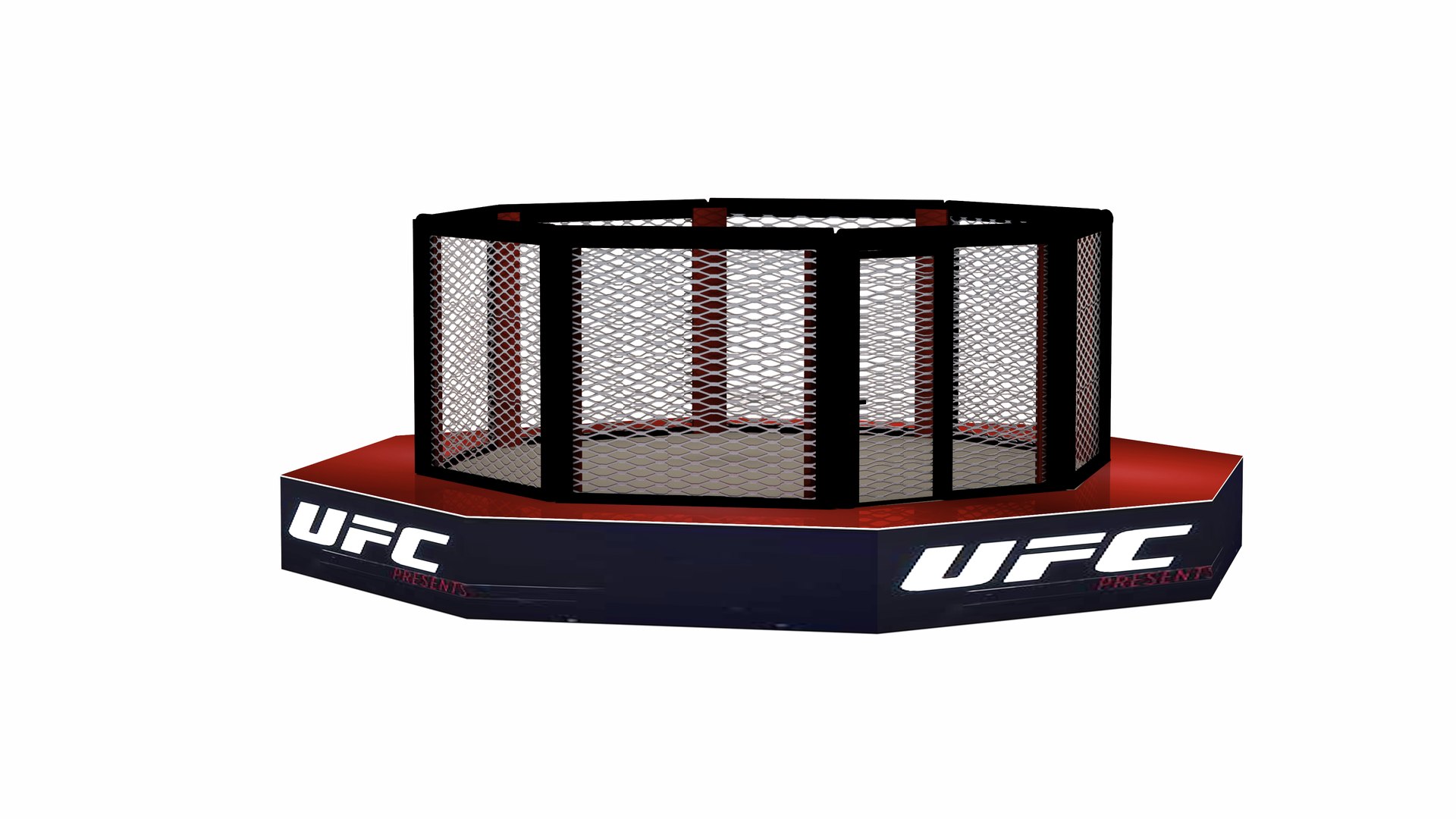 3D Model Ufc Ring - TurboSquid 1433054