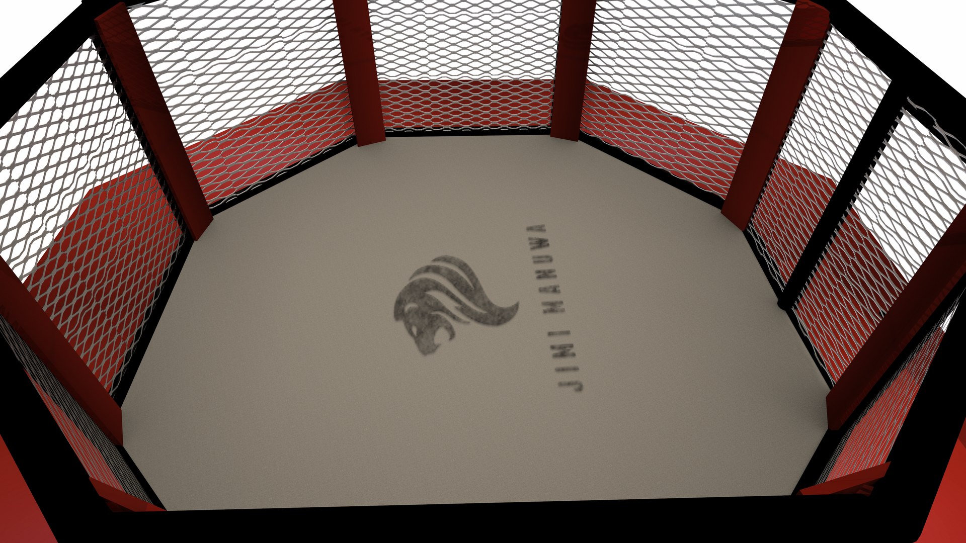 3D Model Ufc Ring - TurboSquid 1433054