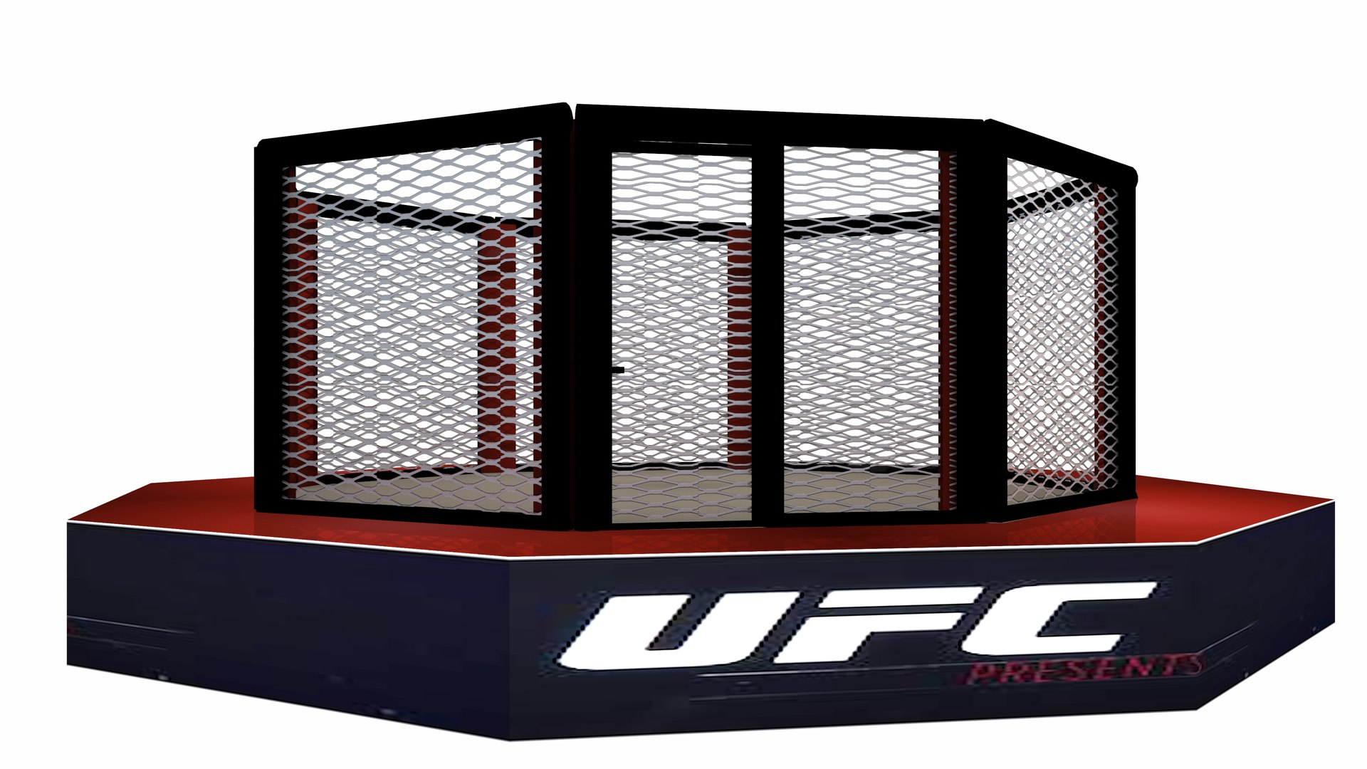 3D Model Ufc Ring - TurboSquid 1433054