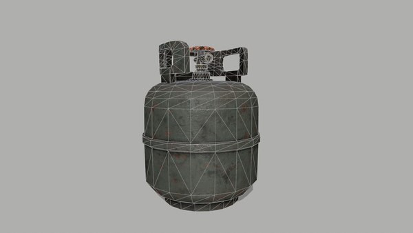 3D model propane tank - TurboSquid 1521891