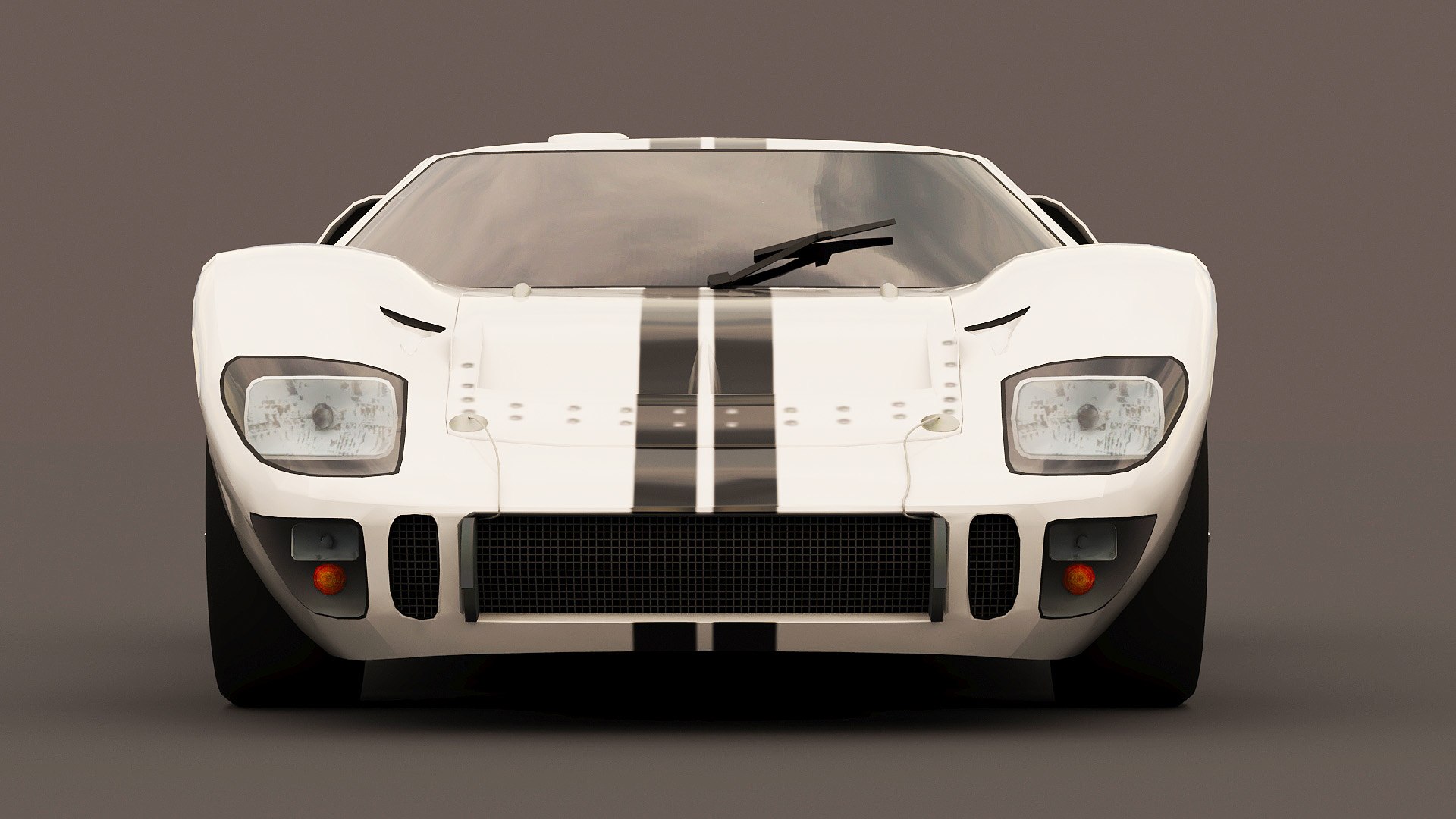 3D Model Ford Gt40 1966 - TurboSquid 2031923