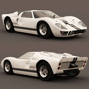 3D Ford GT40 Models - Browse & Download Formats - TurboSquid