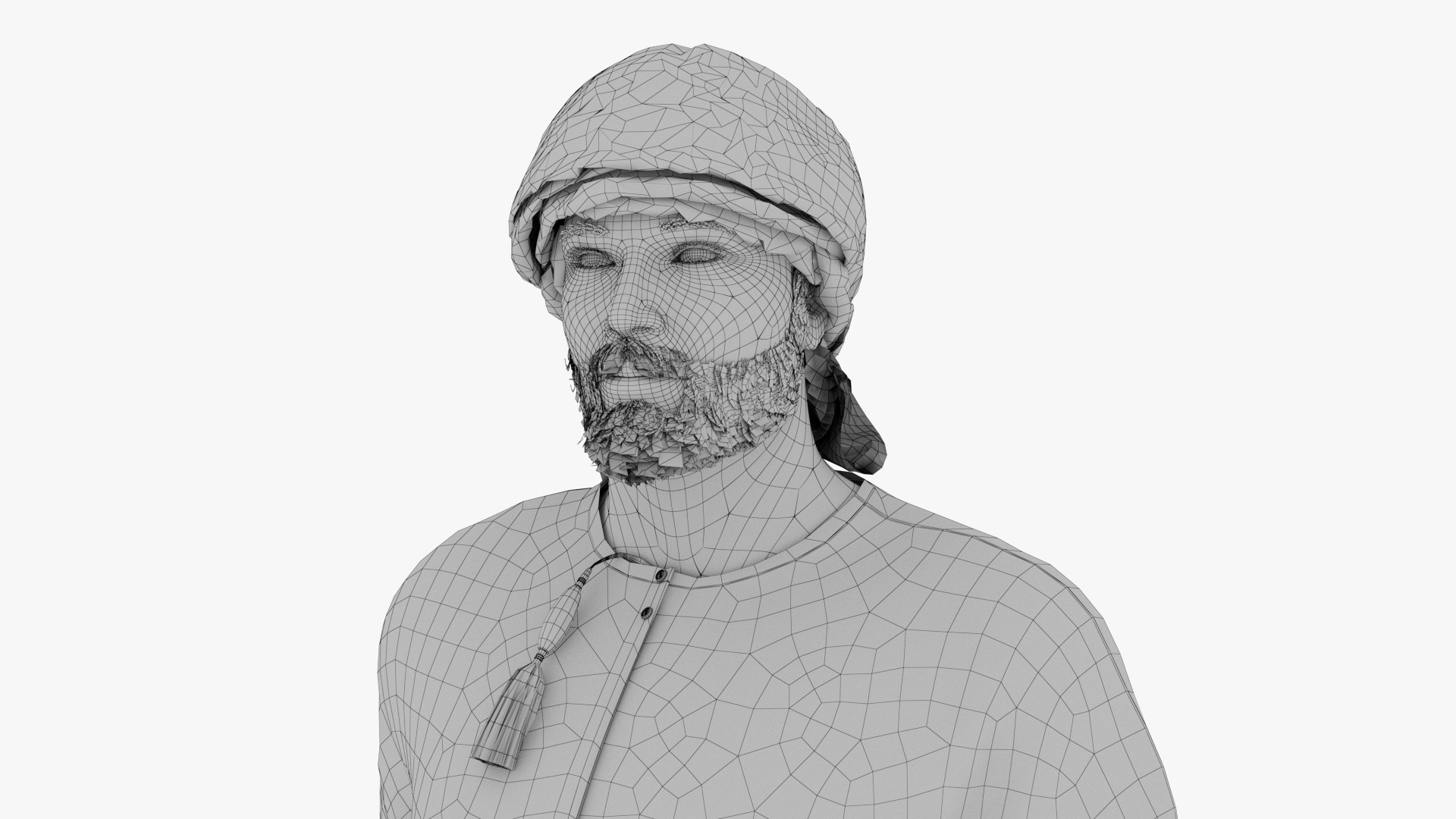3D Omani Arab Man Model - TurboSquid 2173534
