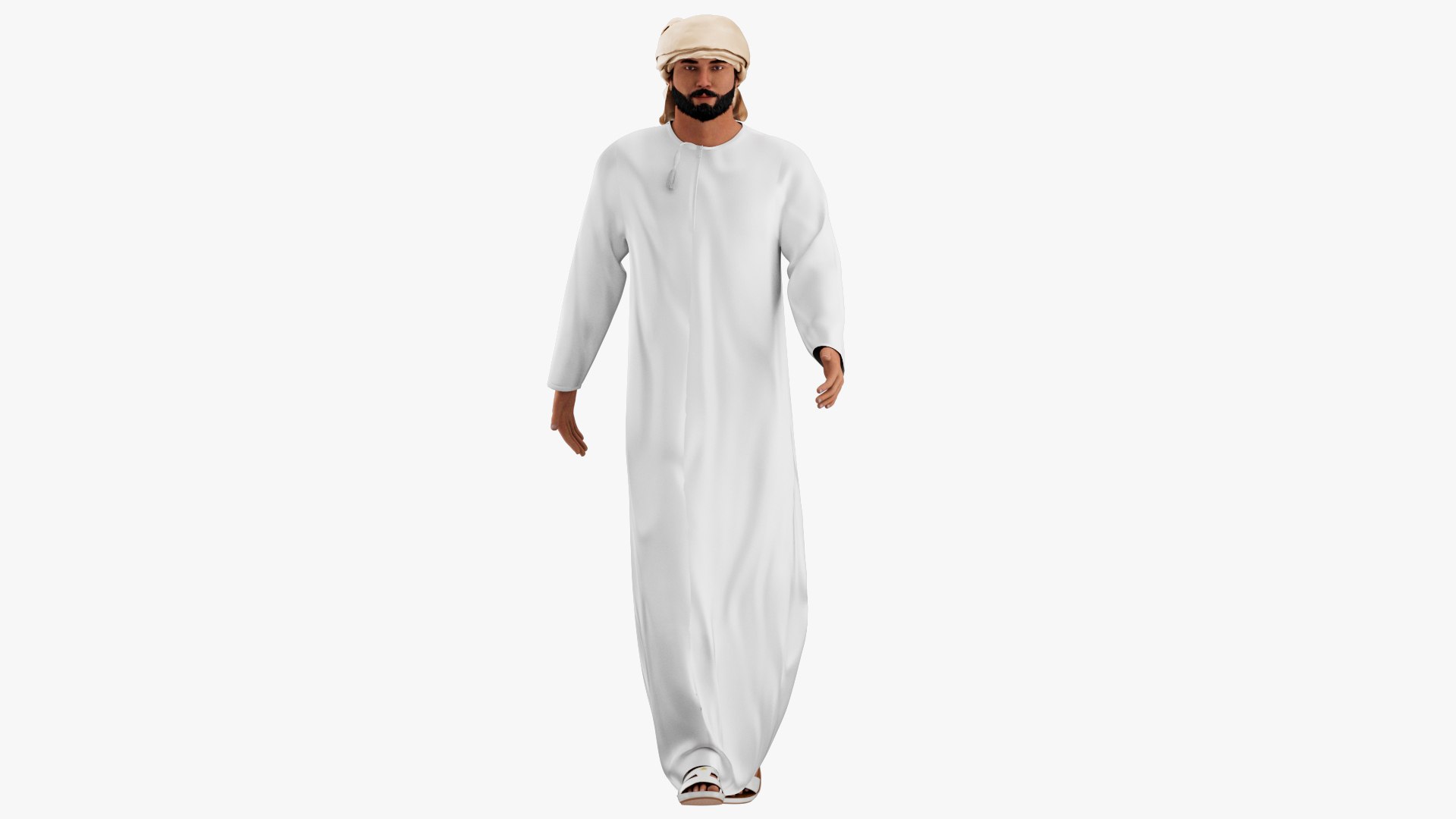3D Omani Arab Man Model - TurboSquid 2173534