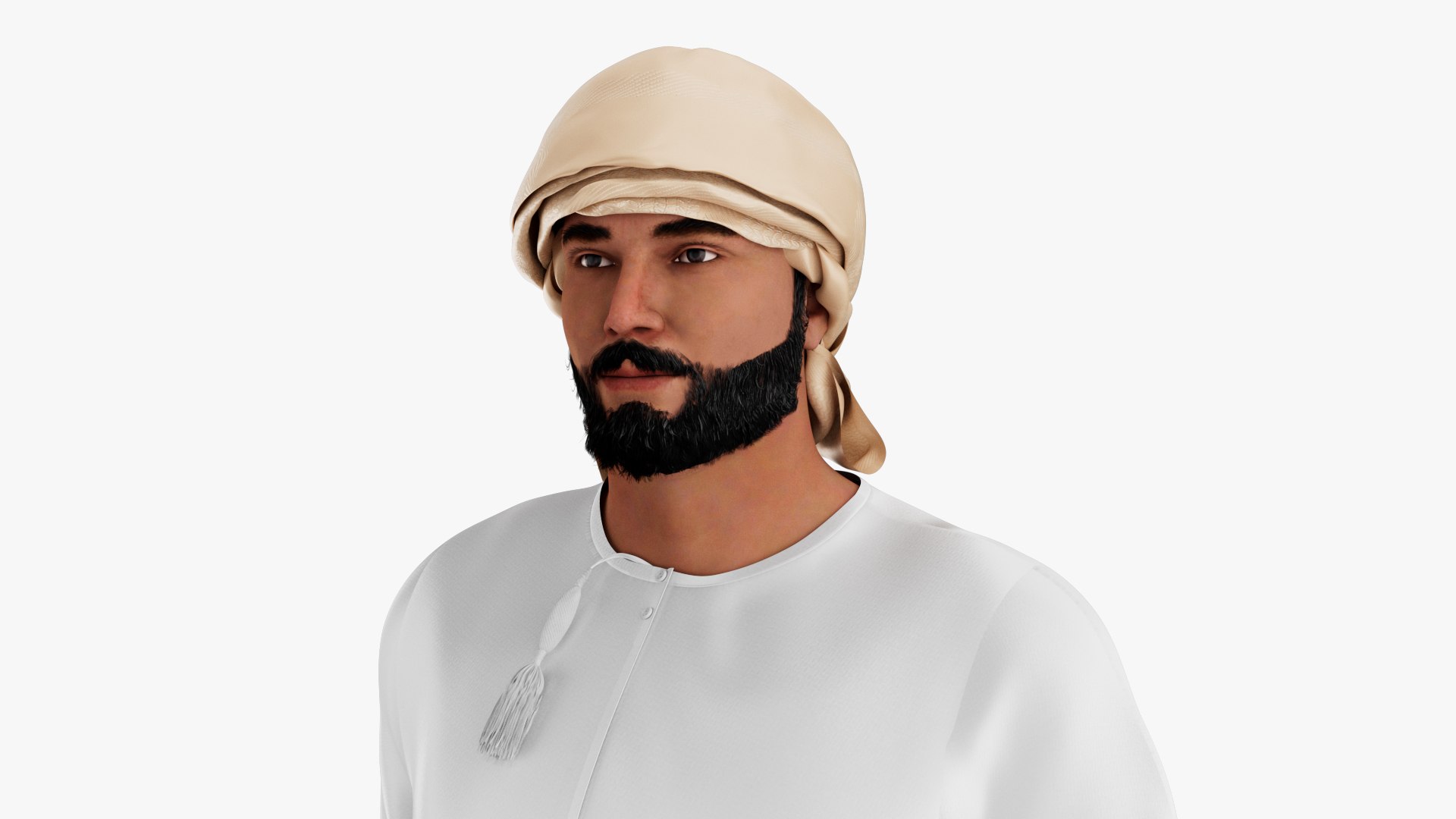 3D Omani Arab Man Model - TurboSquid 2173534