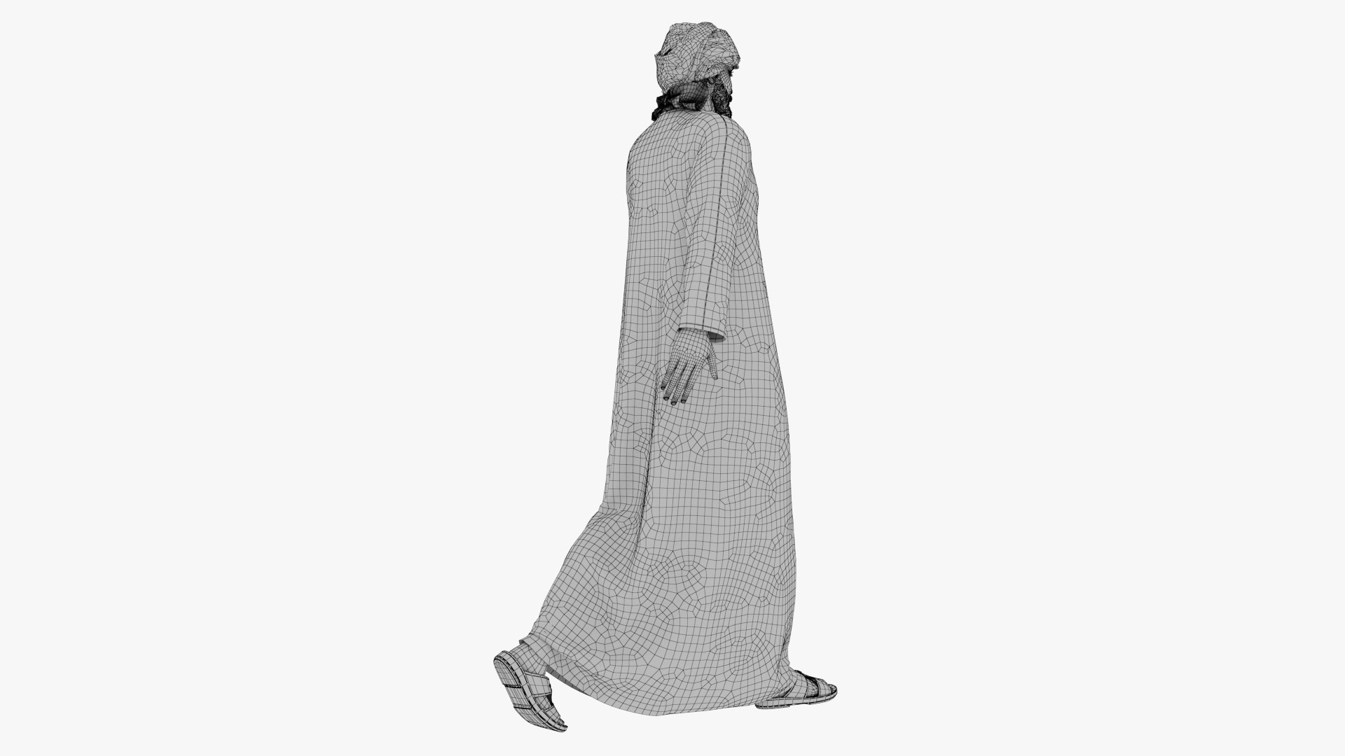 3D Omani Arab Man Model - TurboSquid 2173534