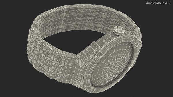 Men quartz analog watch 3D model - TurboSquid 1632509