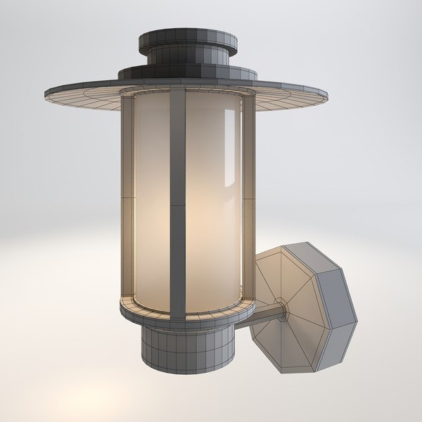Outdoor lamps GOESS 3D model - TurboSquid 1859869