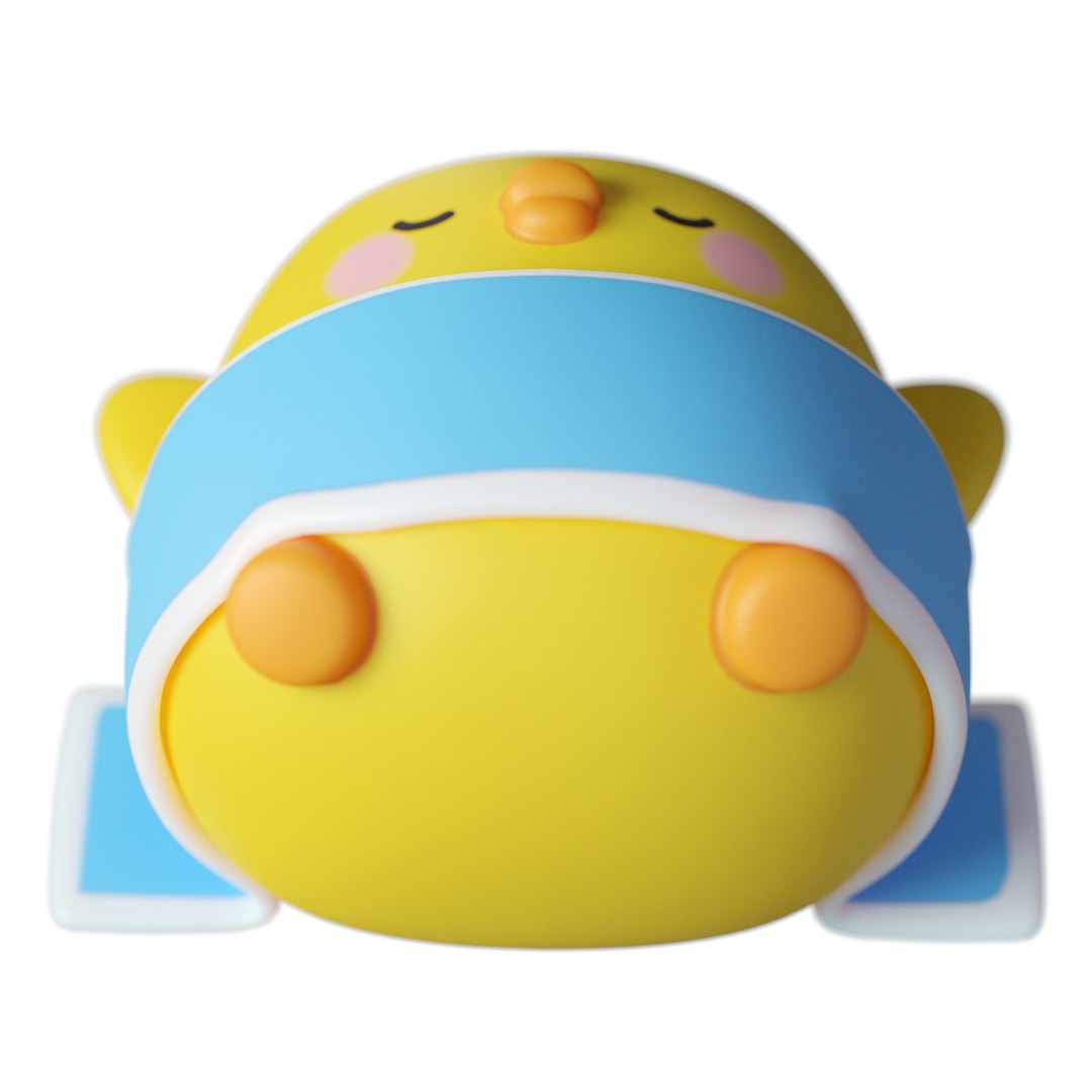 3D Sleeping Piu Piu - TurboSquid 1900244