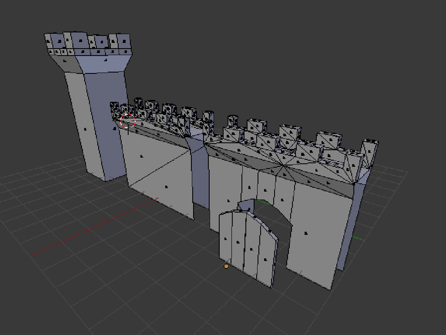 modelo 3d Castillo de Low Poly gratis - TurboSquid 1535641