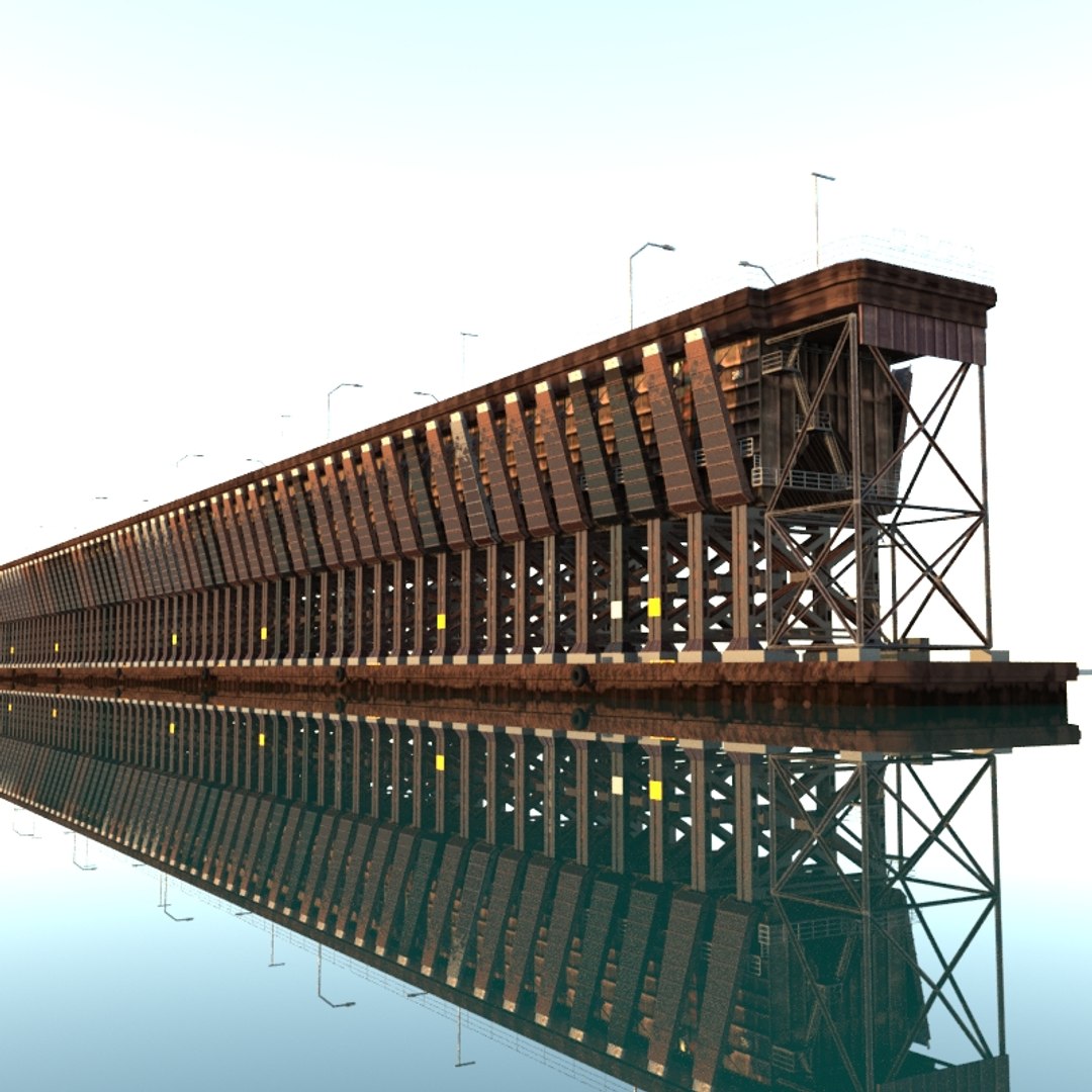3D Ore Dock Model - TurboSquid 1853870