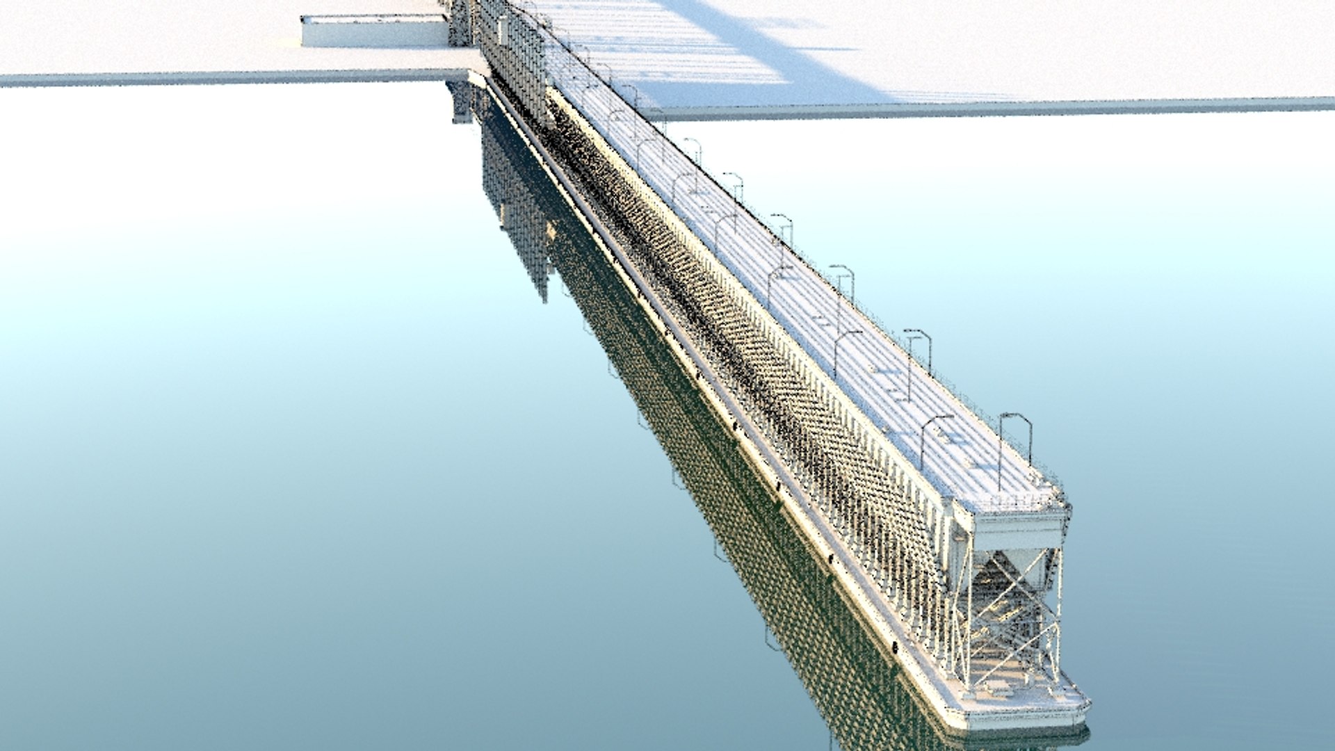 3D Ore Dock Model - TurboSquid 1853870