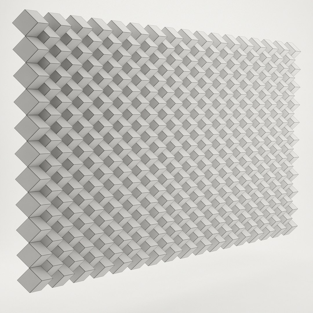3d wall pattern a05
