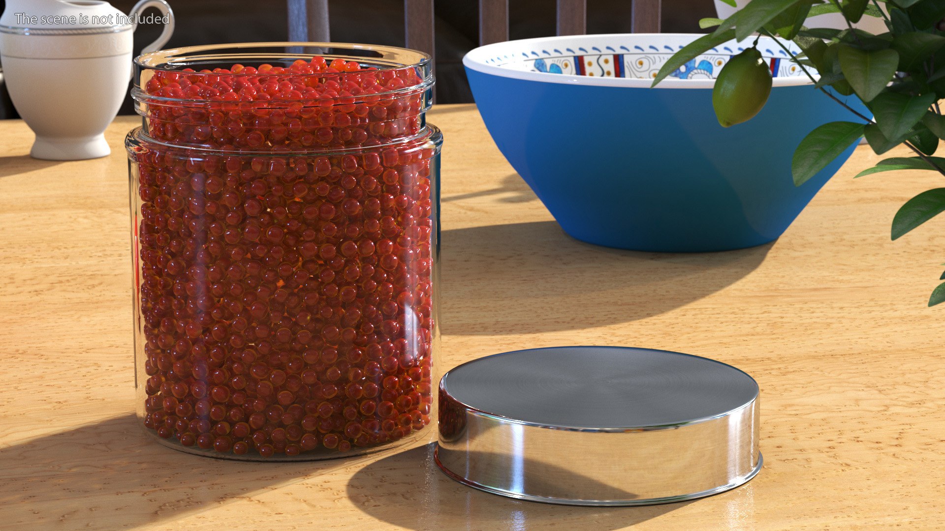 Red Caviar In Jar Model - TurboSquid 2042696