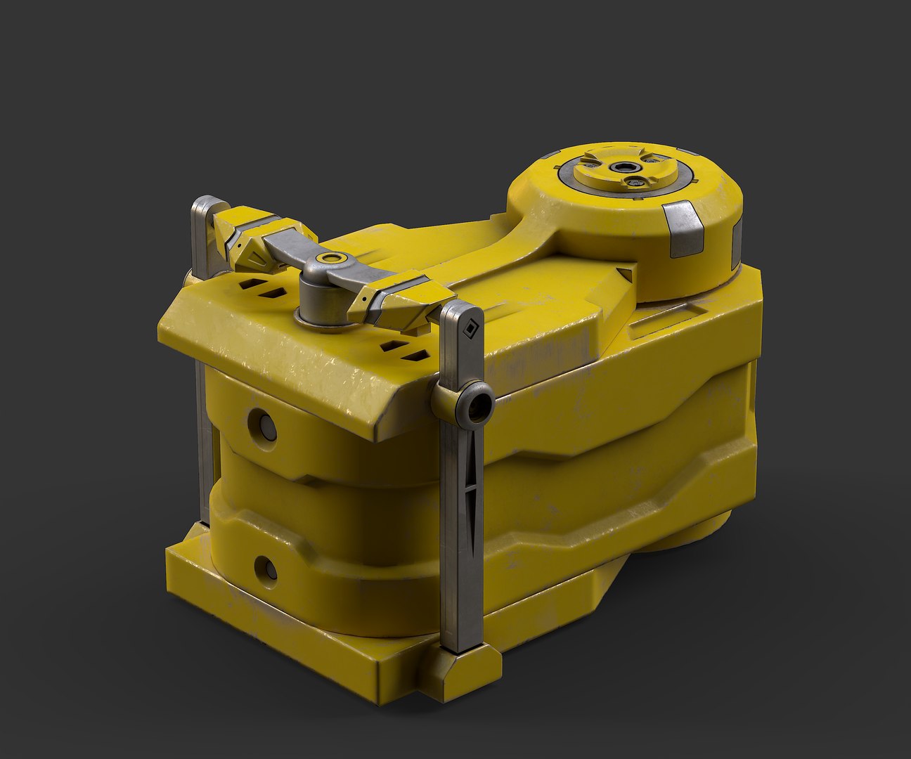 3D Sci-Fi Loot Box 3 Model - TurboSquid 2023754