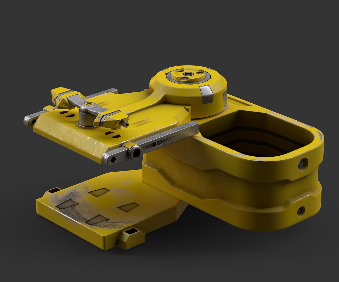 3D Sci-Fi Loot Box 3 Model - TurboSquid 2023754
