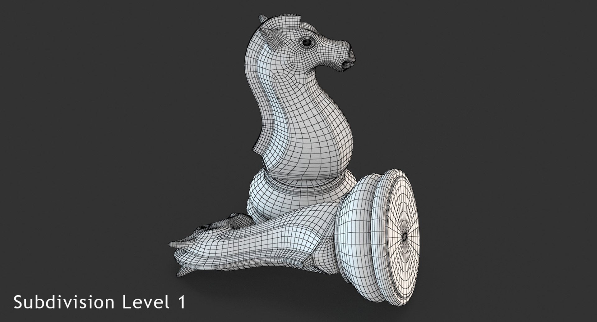 Chessmen knight chess 3D model - TurboSquid 1425720