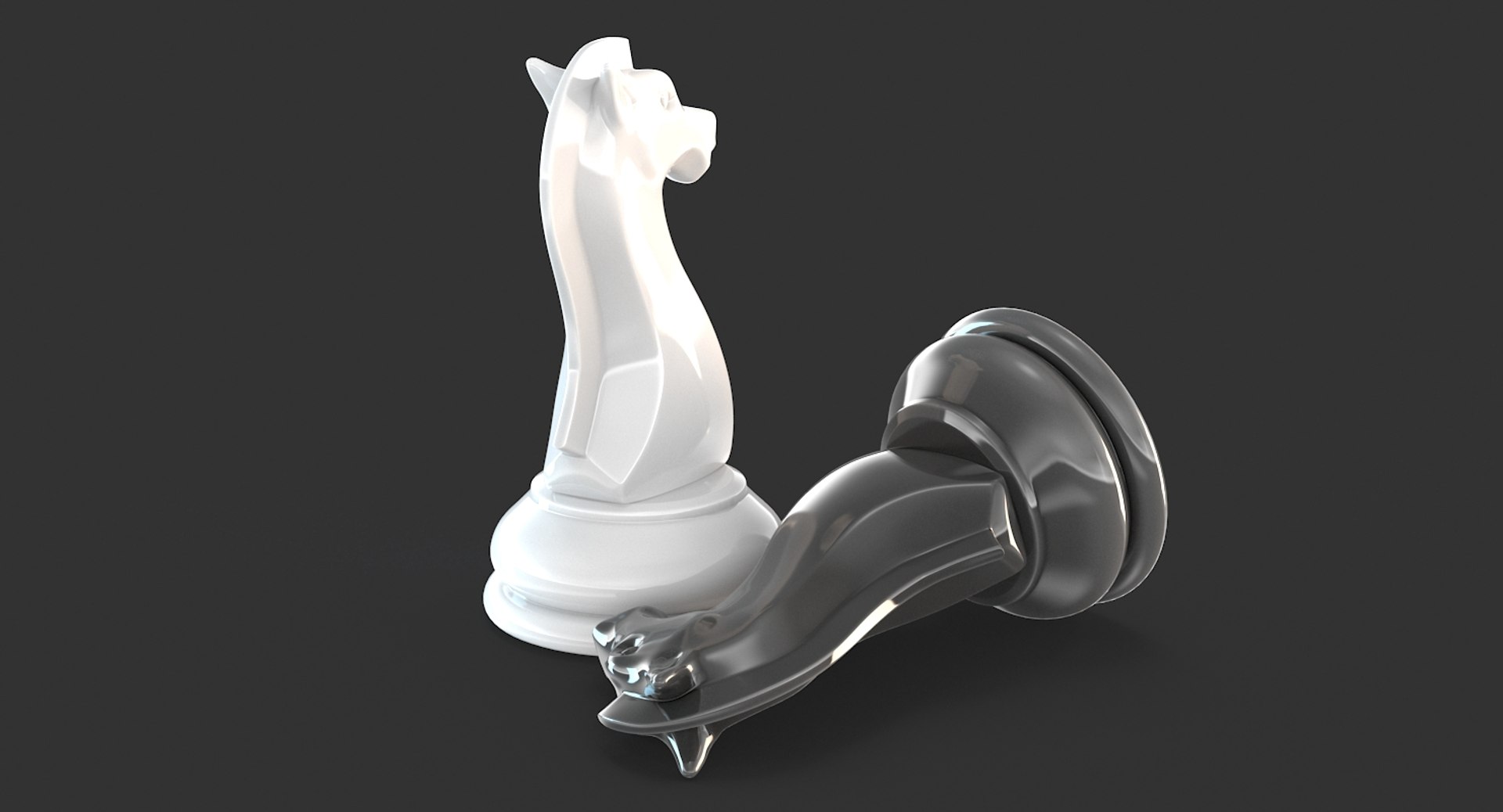 Chessmen knight chess 3D model - TurboSquid 1425720