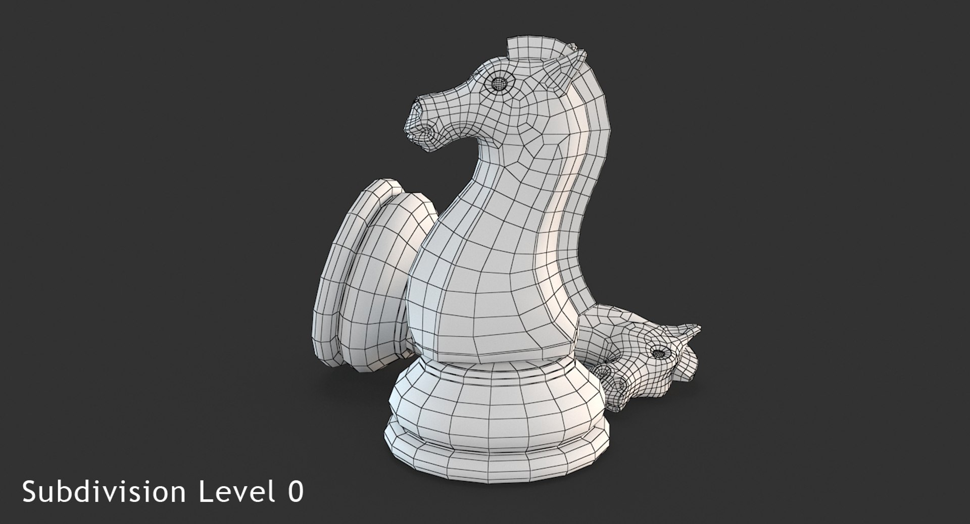 Chessmen knight chess 3D model - TurboSquid 1425720