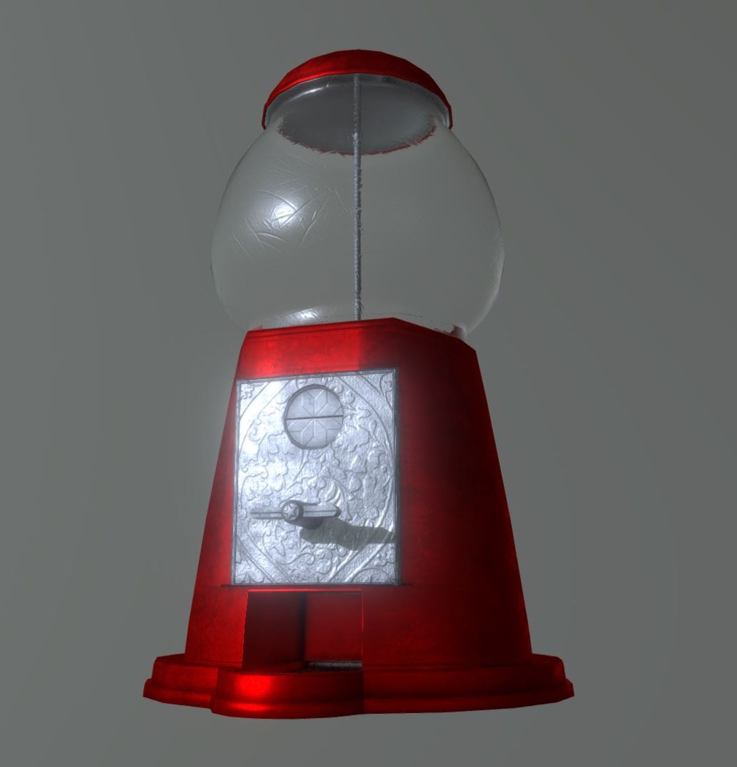 Gumball Machine 3D Model - TurboSquid 1473801