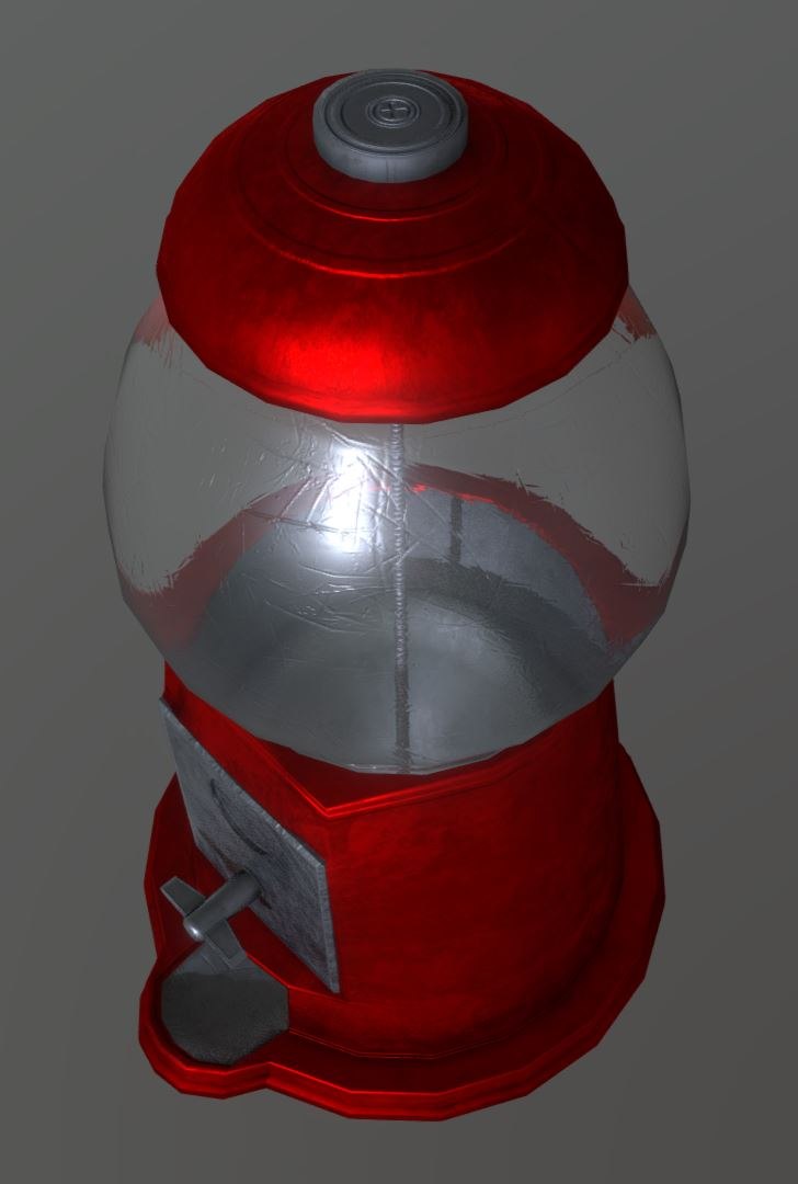 Gumball Machine 3D Model - TurboSquid 1473801