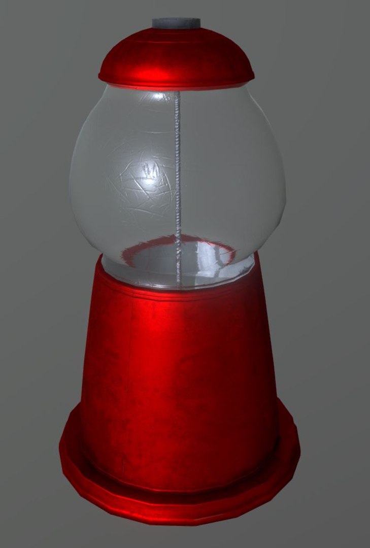 Gumball Machine 3D Model - TurboSquid 1473801