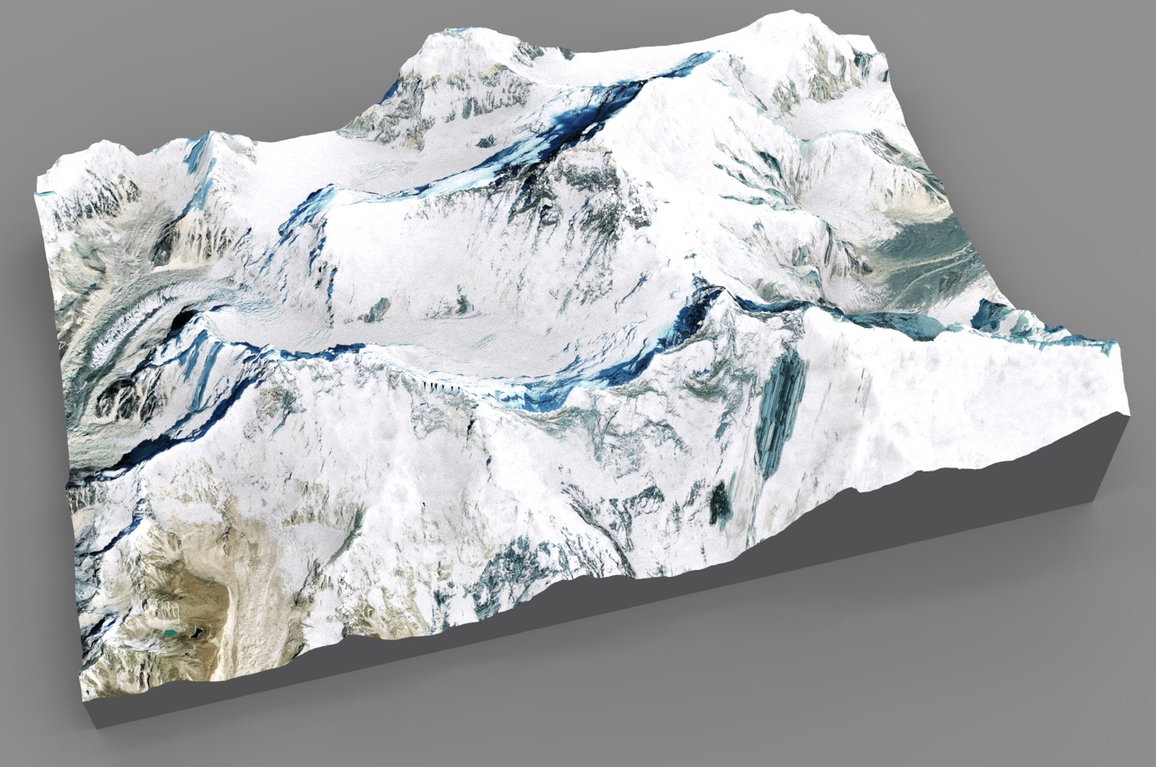 Mount Everest 3D Model - TurboSquid 1558919