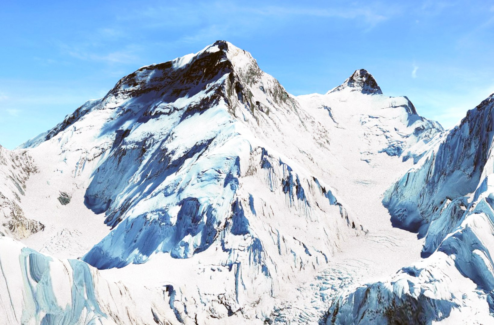Mount Everest 3D Model - TurboSquid 1558919