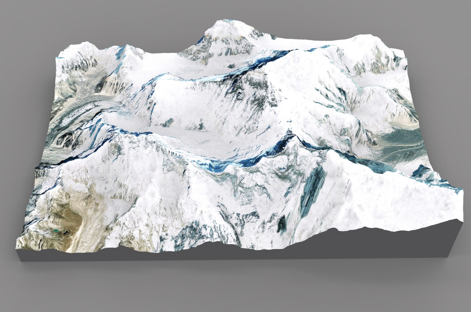 Mount Everest 3D Model - TurboSquid 1558919