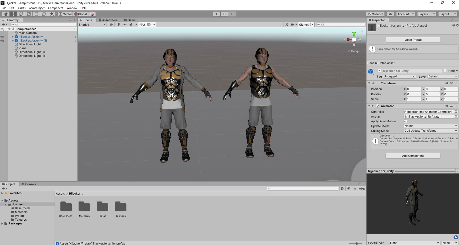 3D Hijacker Model - TurboSquid 1687875
