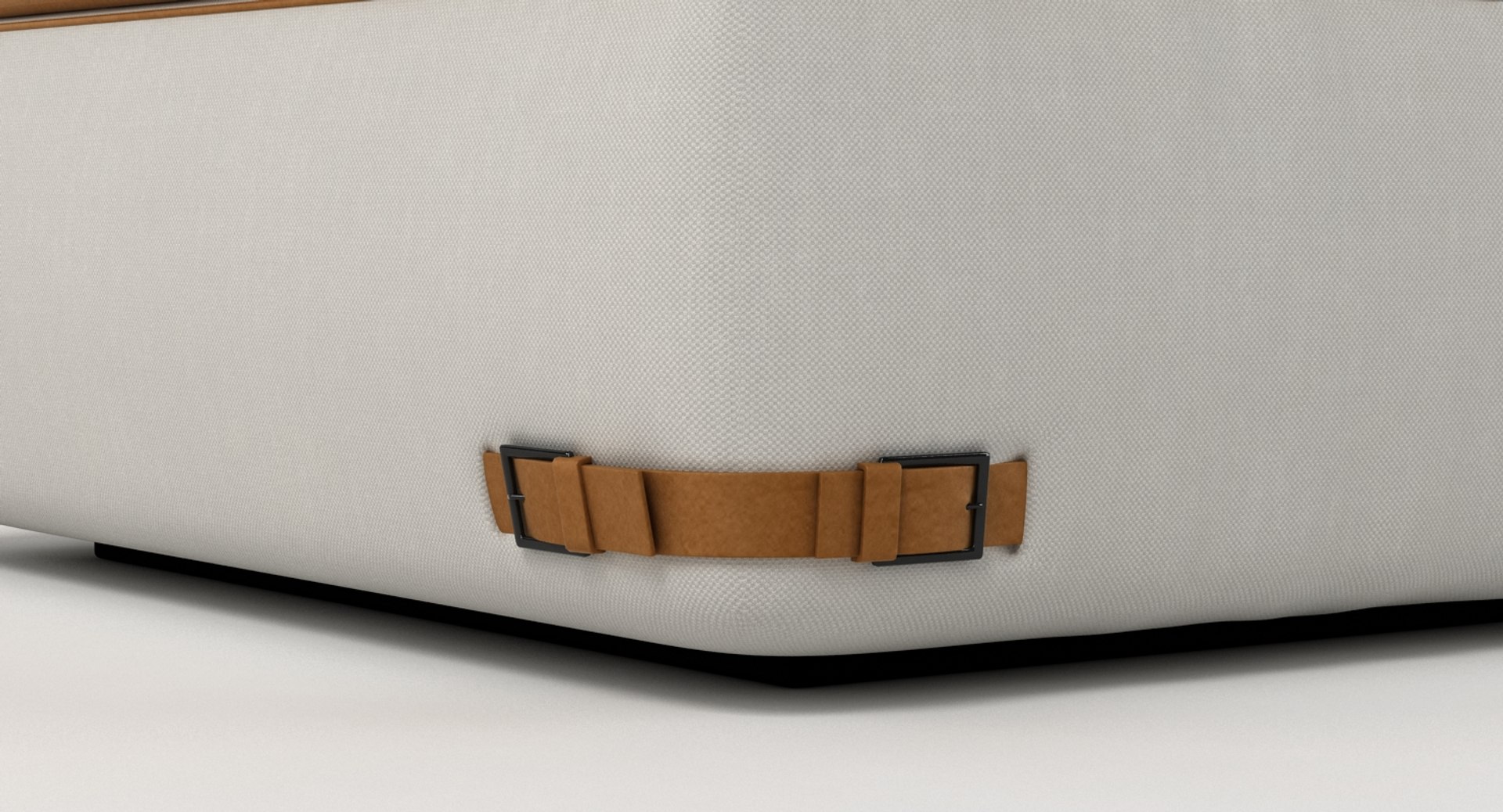 3d Fendi Soho Sofa