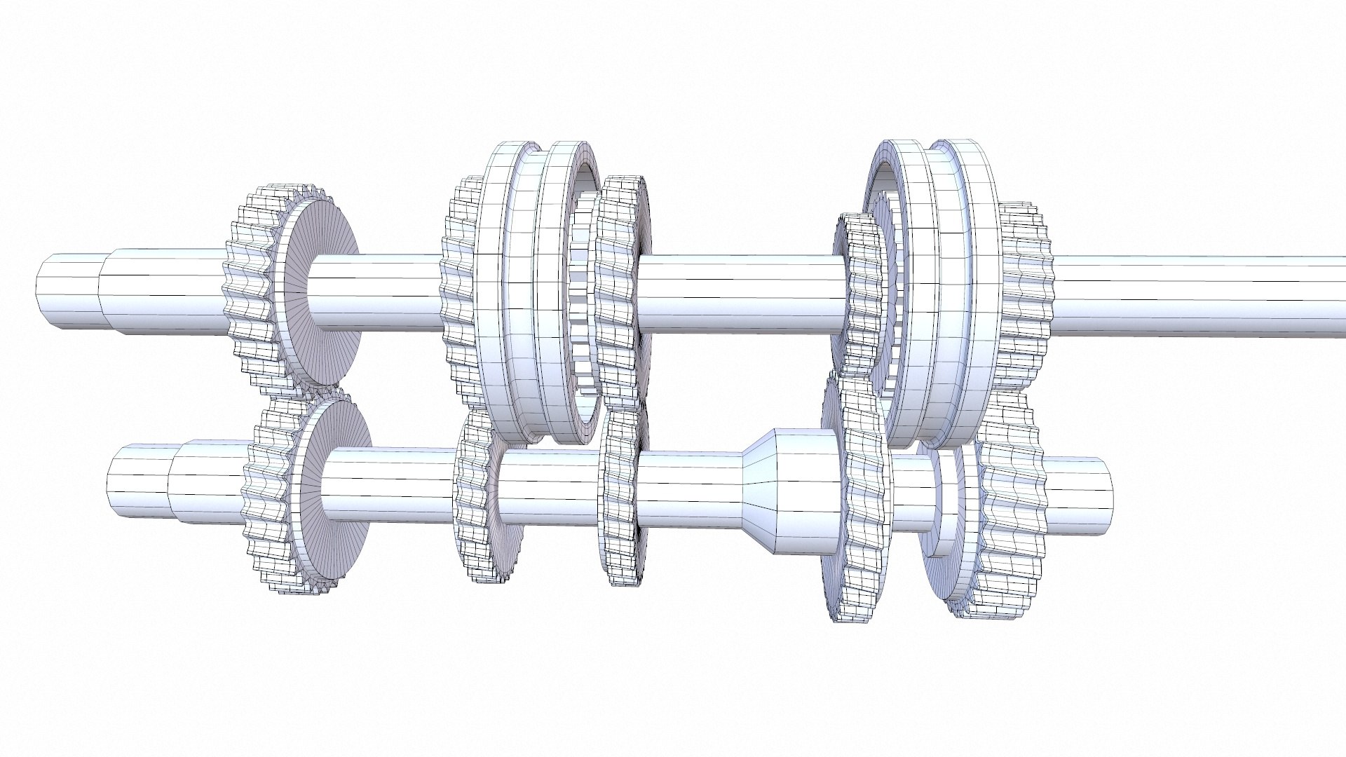 Reduction Gear Box 3D - TurboSquid 2392317