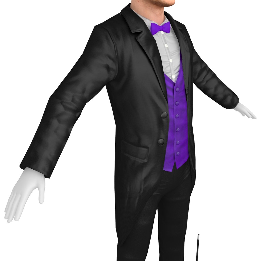 Magician body head model - TurboSquid 1313768