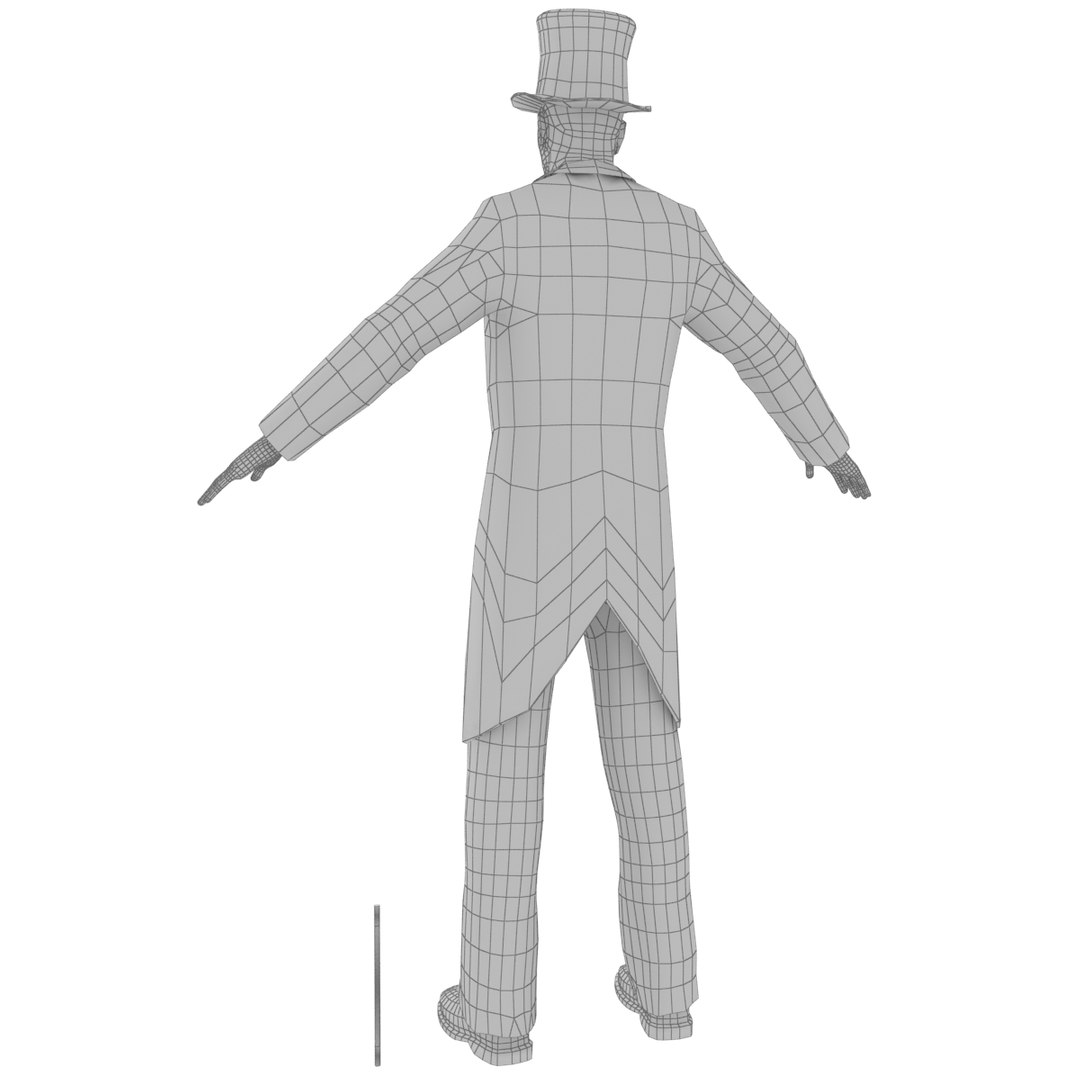 Magician body head model - TurboSquid 1313768