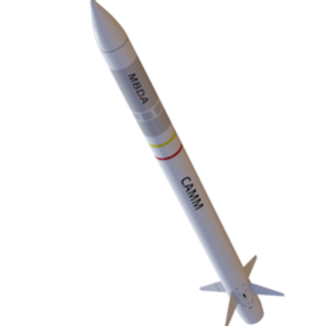 CAMM Missile 3D - TurboSquid 2316967