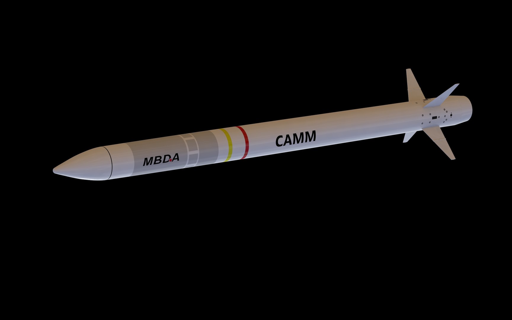 CAMM Missile 3D - TurboSquid 2316967