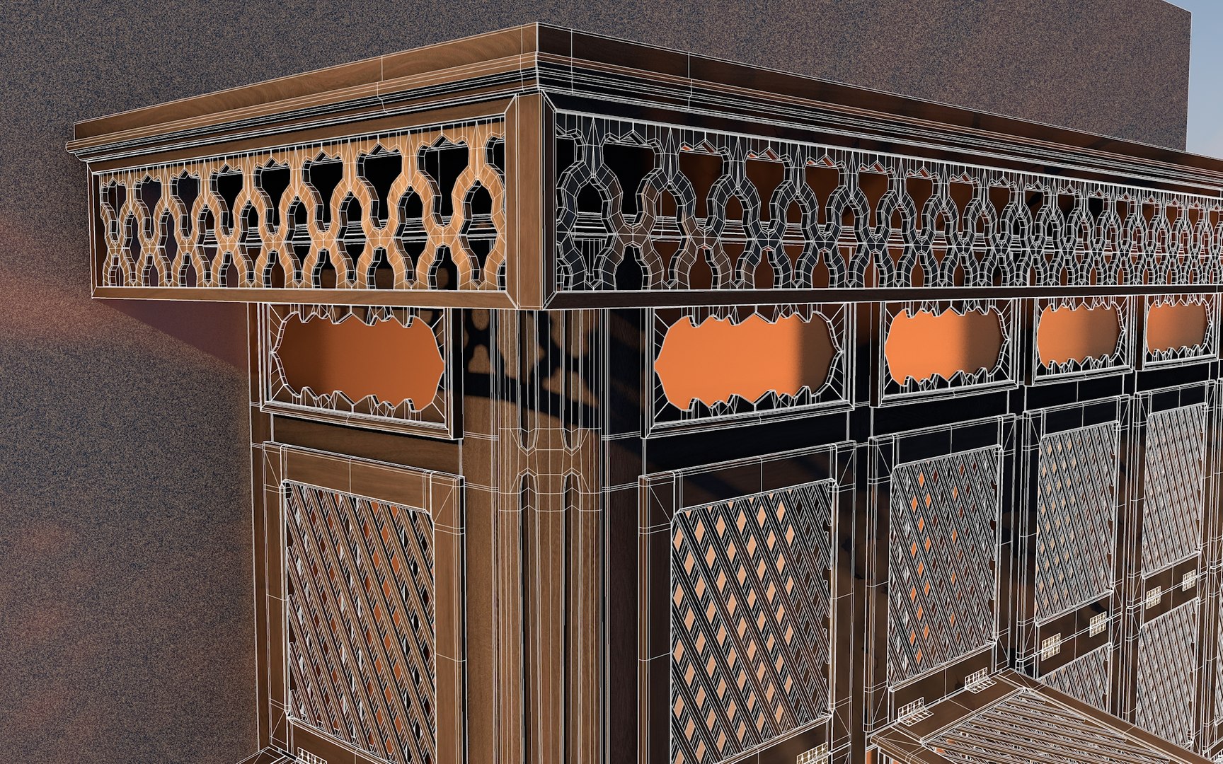 3D Mashrabiya - TurboSquid 2192640