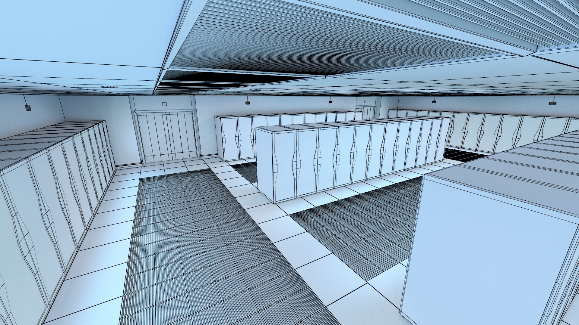 Communications Room Model - TurboSquid 2196981