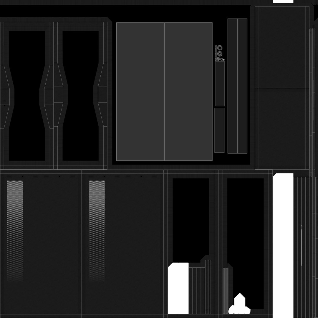 Communications Room Model - TurboSquid 2196981
