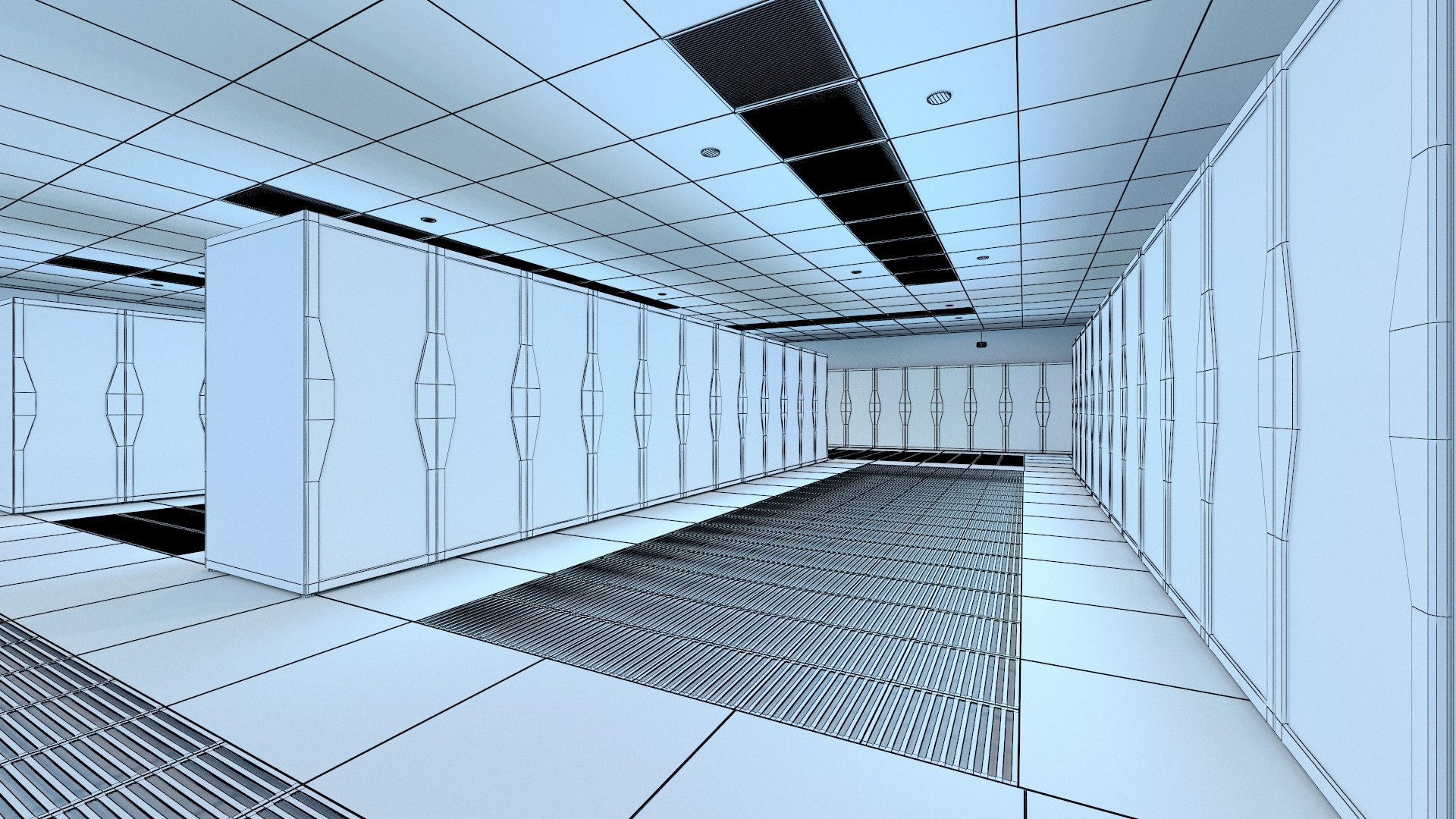 Communications Room Model - TurboSquid 2196981