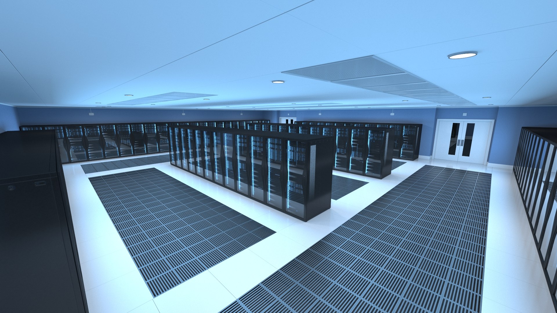 Communications Room Model - TurboSquid 2196981