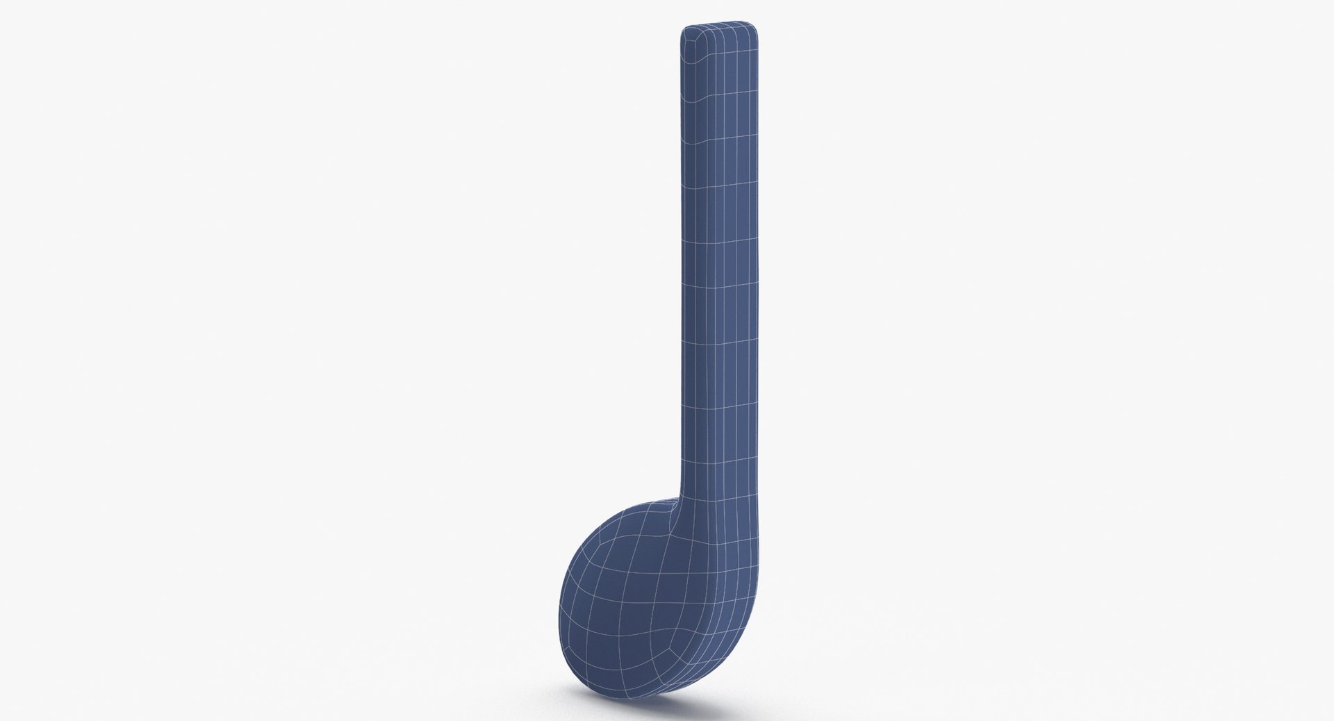 3D Crotchet Quarter Note Model - TurboSquid 2019568