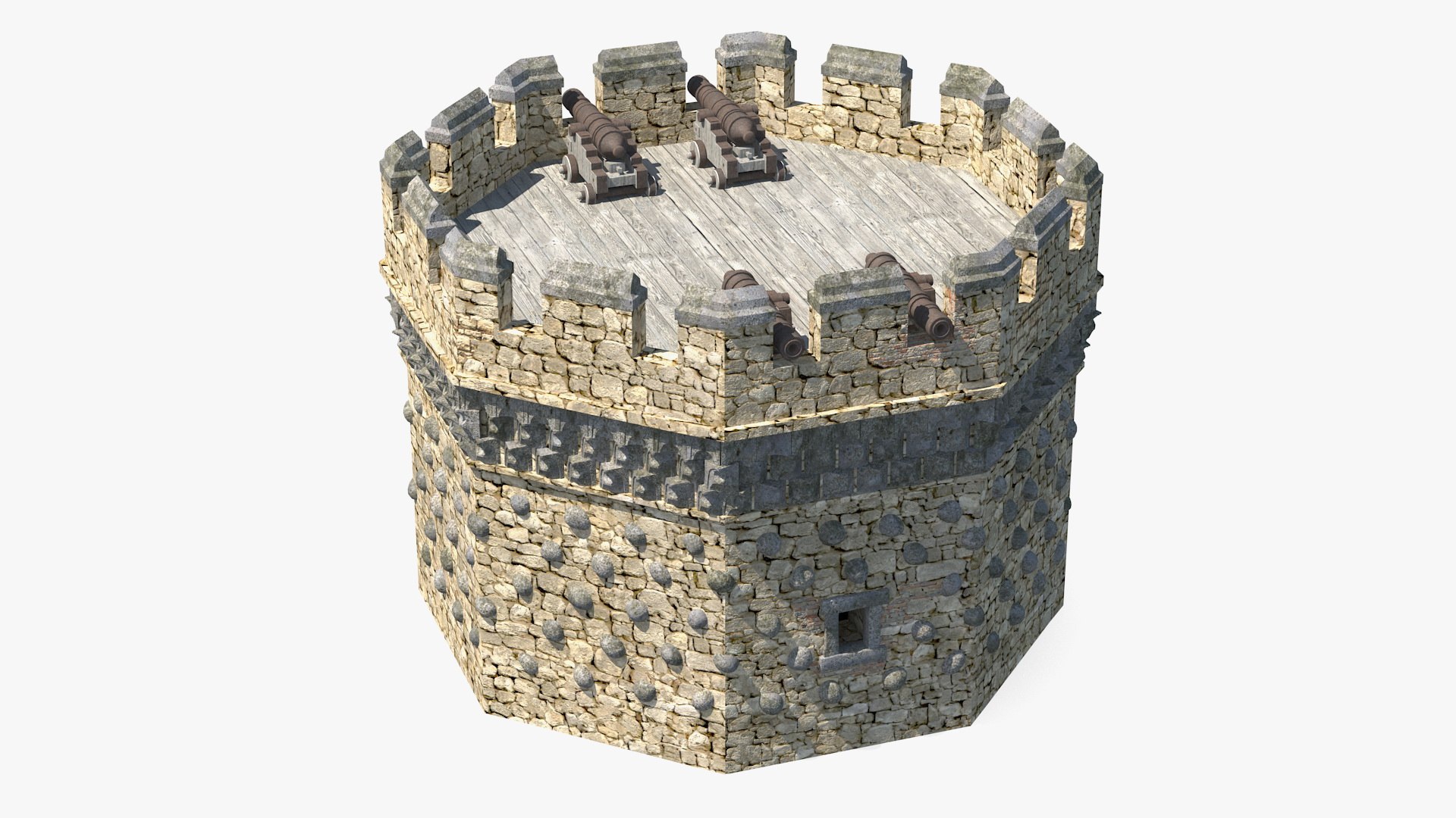 3D Model Tower Turret - TurboSquid 1475449