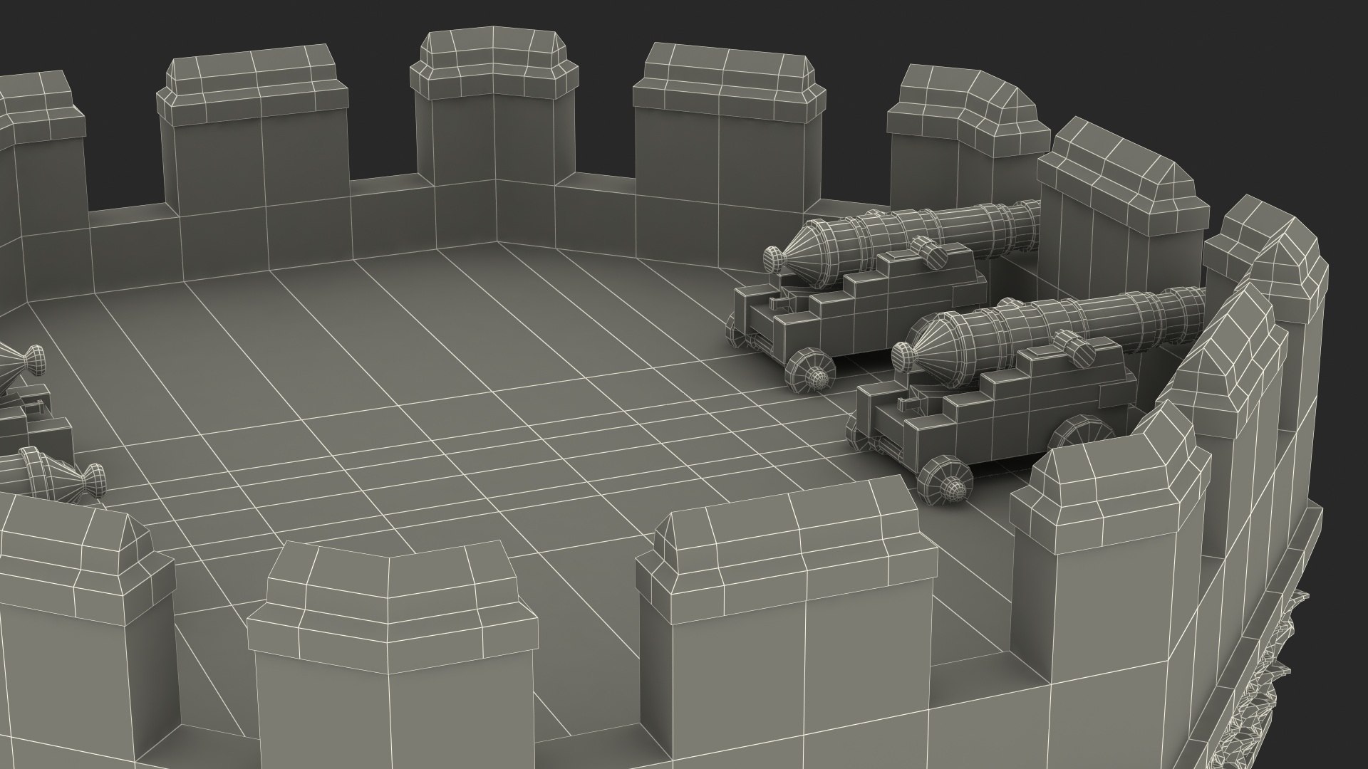 3D Model Tower Turret - TurboSquid 1475449