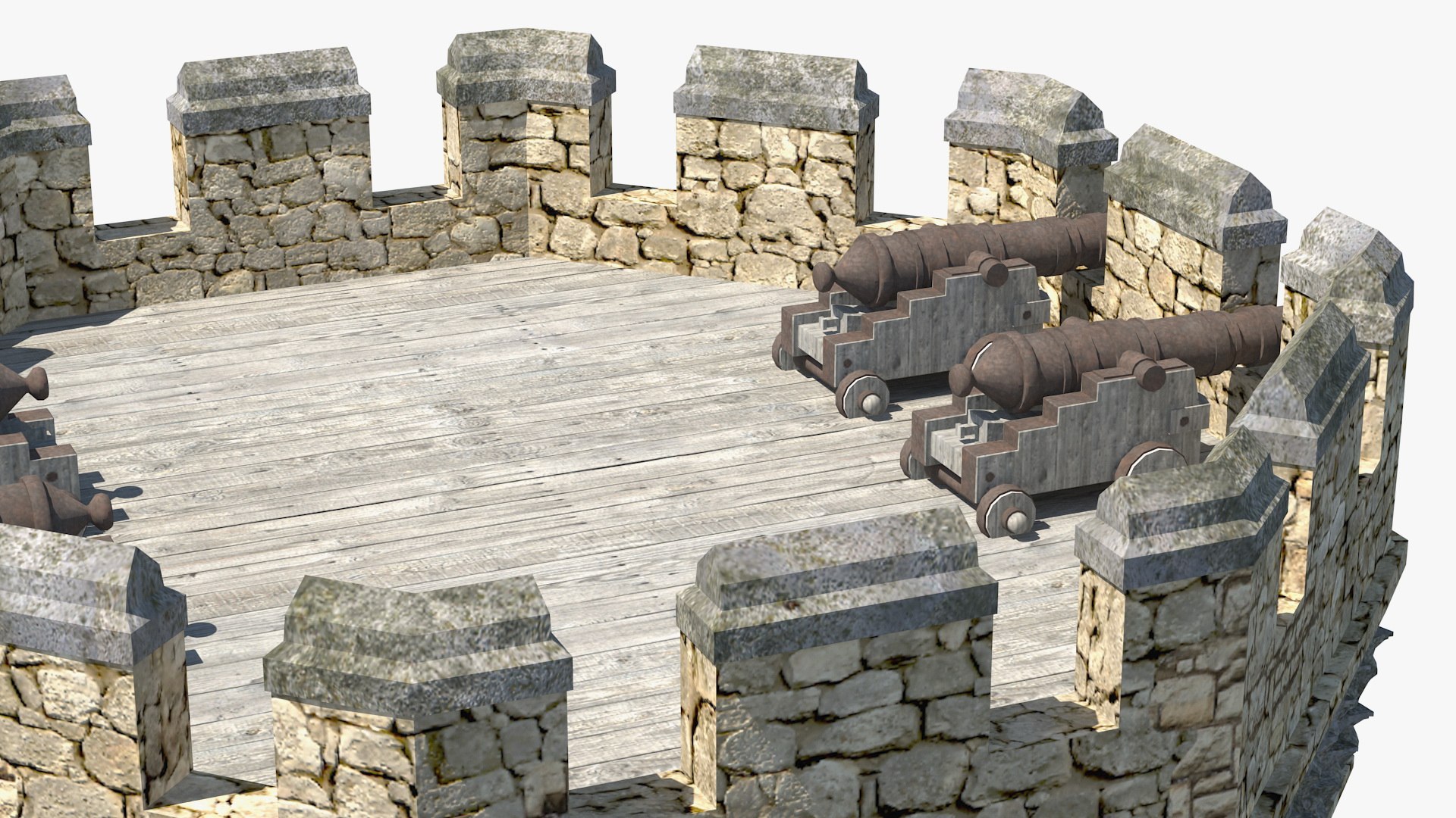 3D Model Tower Turret - TurboSquid 1475449