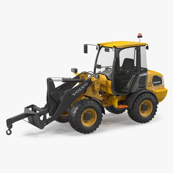 Volvo L25 Electric Loader with Material Handling Arm 3D model ...