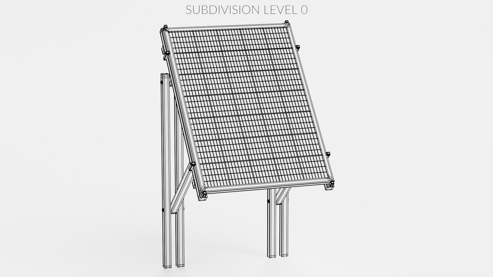 Solar Panel 2 3D Model - TurboSquid 1735580