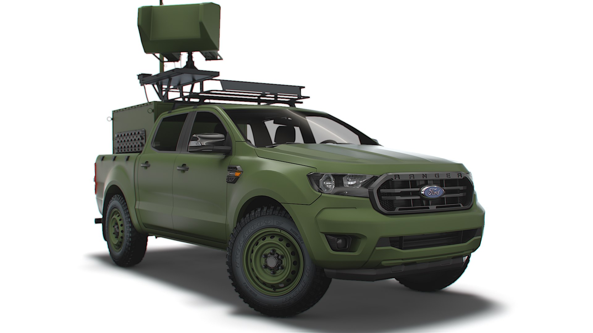 3D модель Ford Ranger REW Bukovel 2022 - TurboSquid 1936515